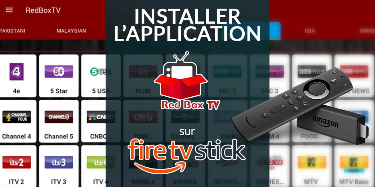 Installer l'application RedBox TV sur FireStick et FireTV