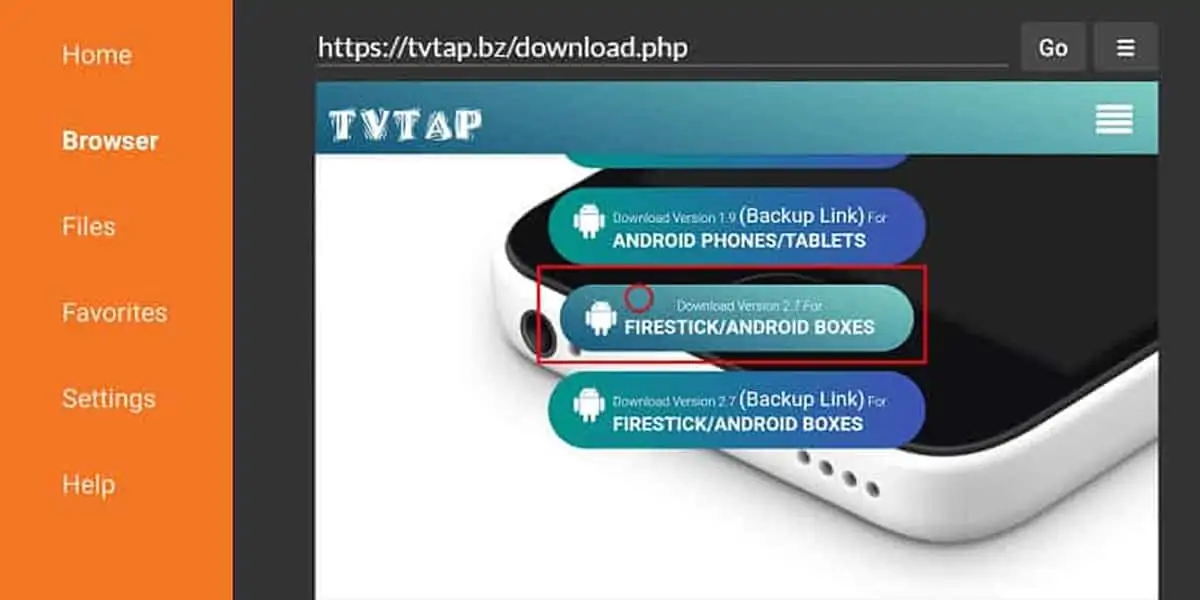 Installer TVTap sur Firestick / Fire TV et enrichir votre bibliothèque