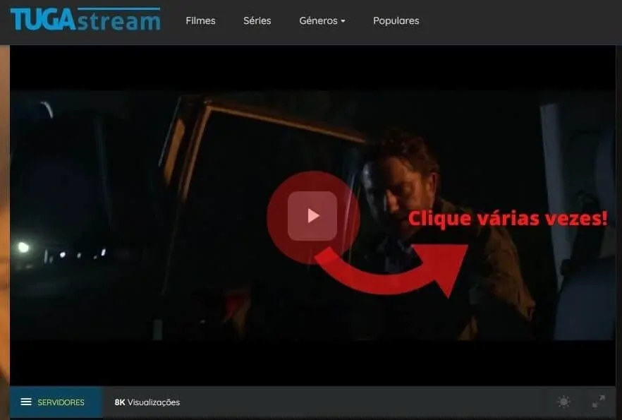 Como usar o Tugastream para assistir filmes e séries legendados