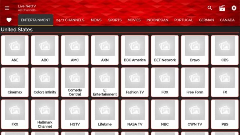 Watch TV for free with Live NetTV apk on your Fire TV and Android device