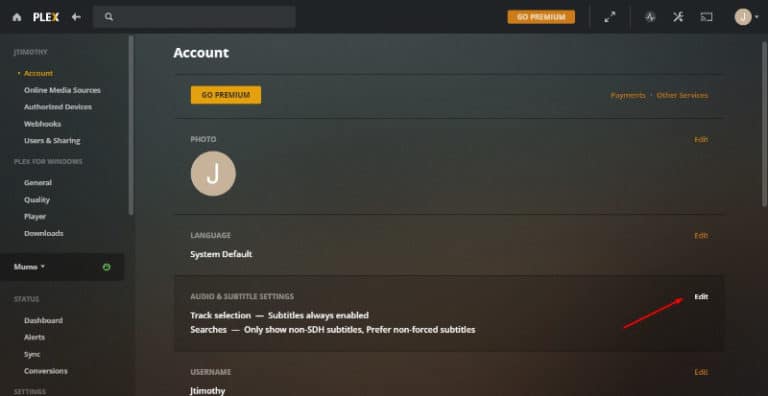 How to enable subtitles on Plex to watch movies and series with subtitles
