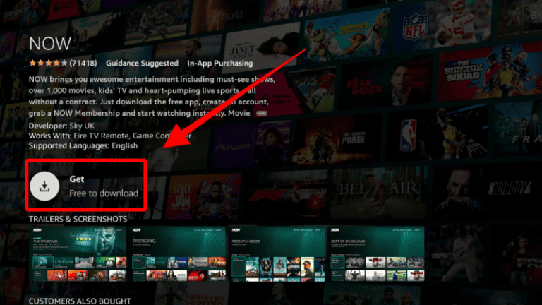 How to Install Now TV on Firestick in 2024