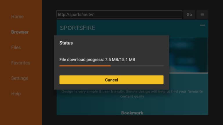 How to Install SportsFire on Firestick: Free Sports Streaming App